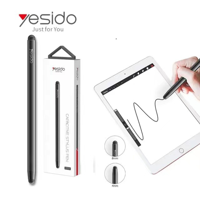 YESIDO ST01 Capacitive Stylus Pen Double-Headed Universal Passive ...