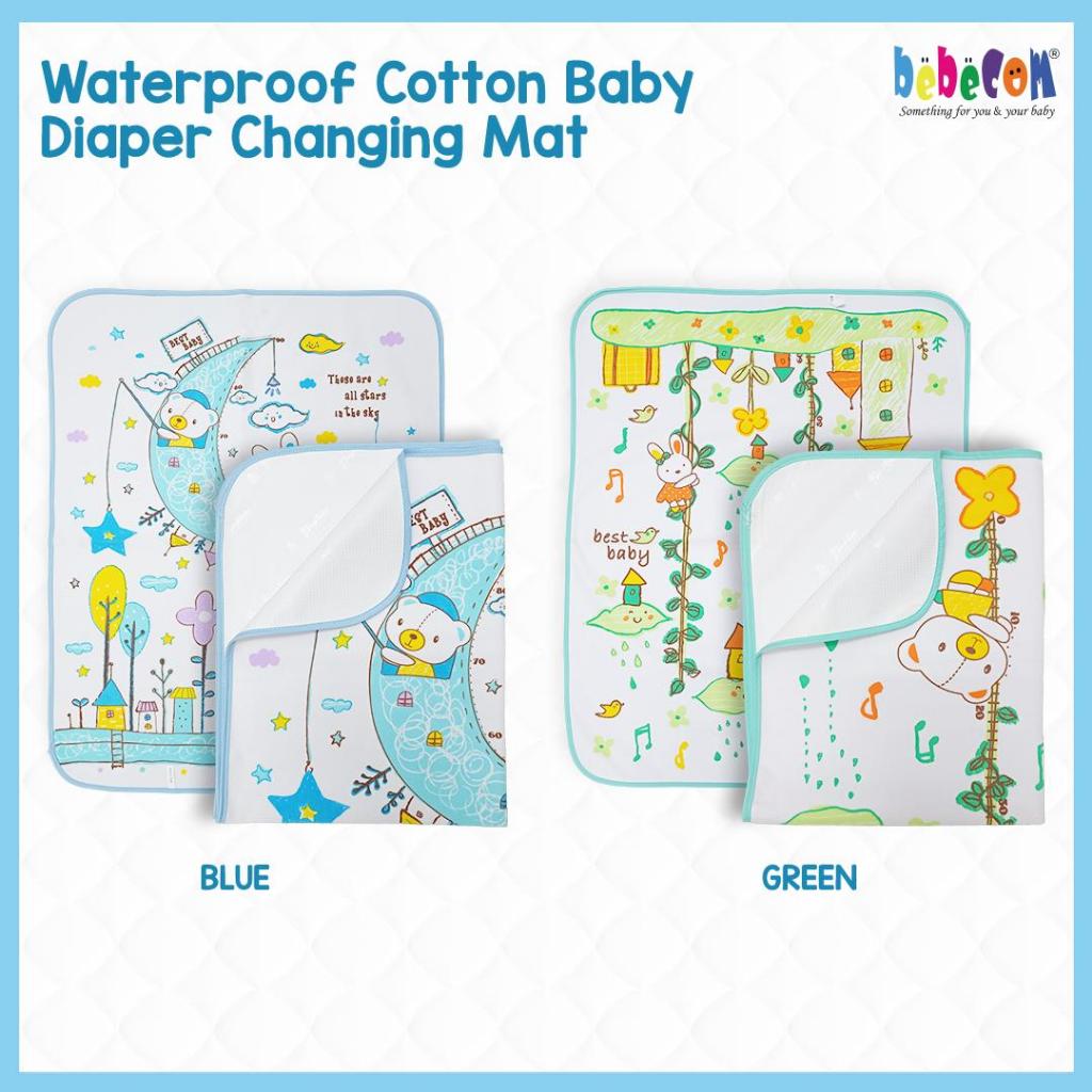 Waterproof Cotton Baby Diaper Changing Mat For Kids Portable Baby ...