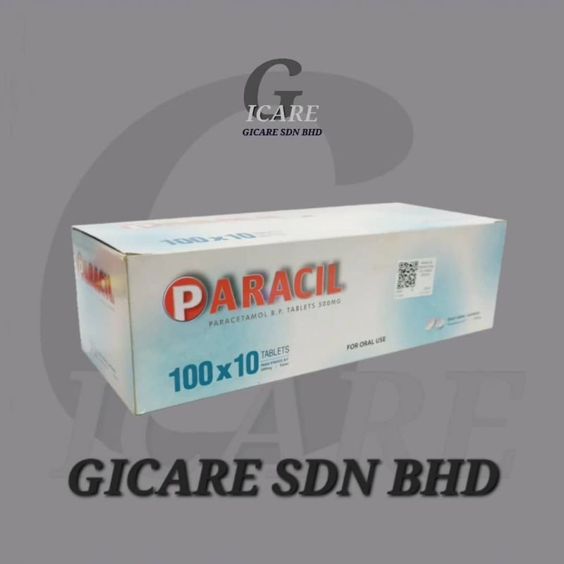 SMP PARACIL PARACETAMOL 500MG 1STRIPX10TABLETS | Shopee Malaysia