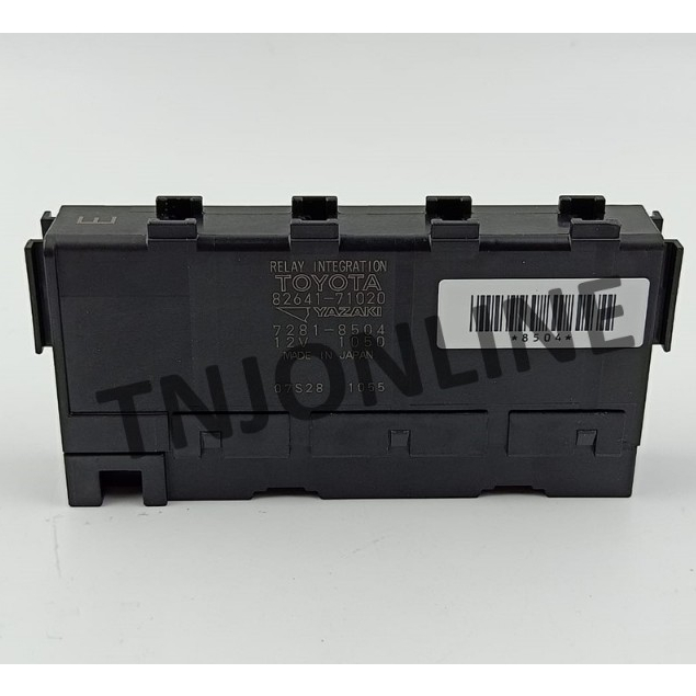 INTEGRATION RELAY- TOYOTA HILUX KUN25 (82641-71020) FUSELINK | Shopee ...