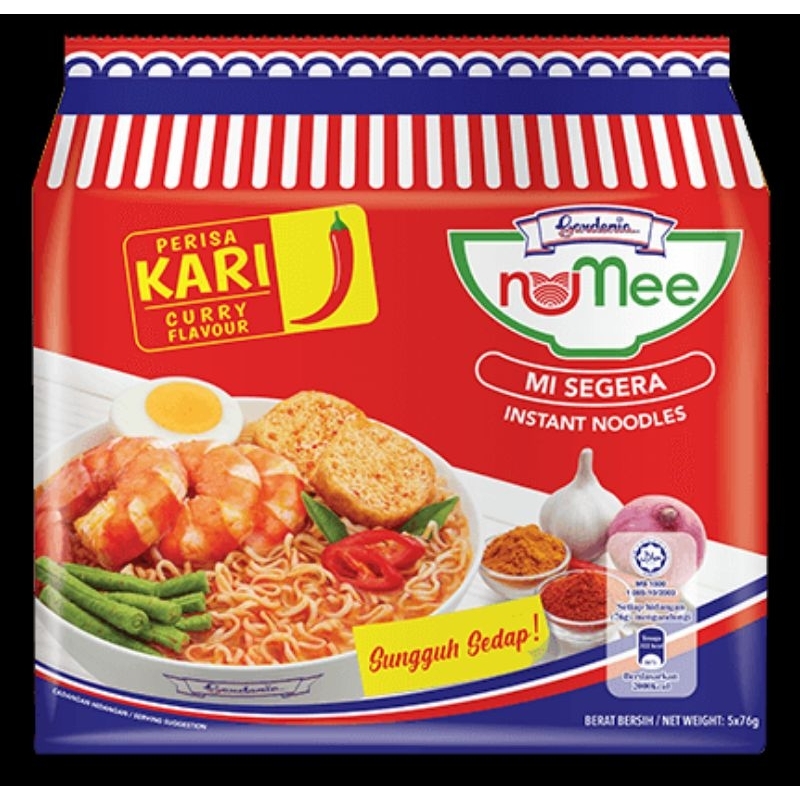 NuMee Instant Curry Flavour/Chicken Flavour Goreng Original Flavour | Shopee Malaysia