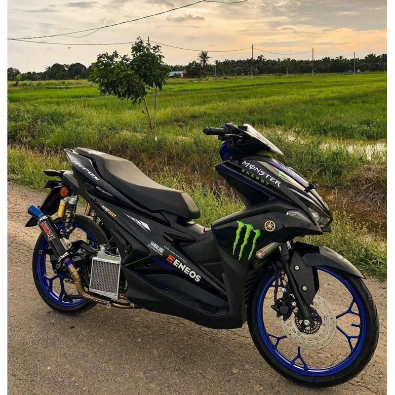 NVX155 V1 AEROX MONSTER 2020 COVERSET ORIGINAL INDONESIA | Shopee Malaysia