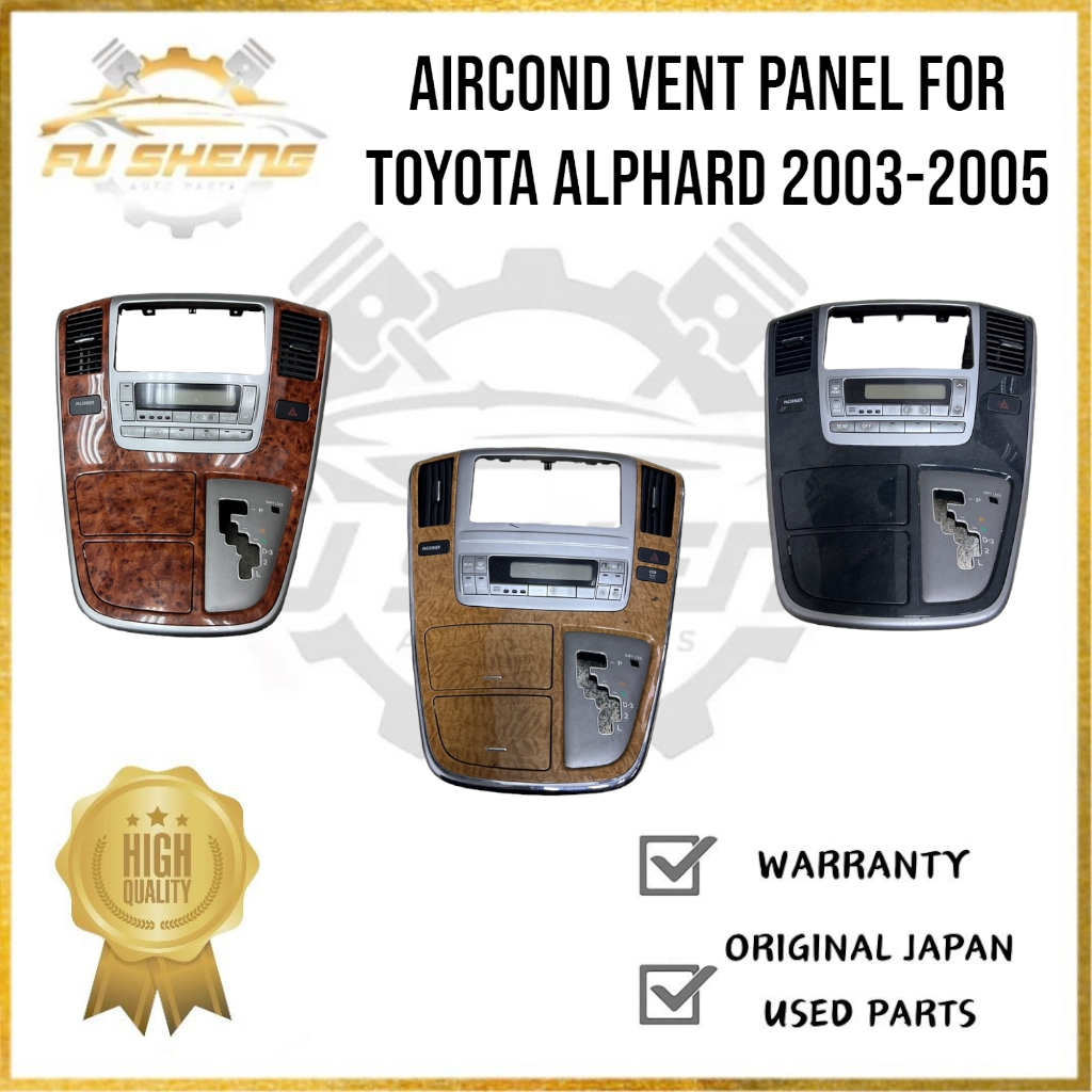 Aircond Vent Panel For Toyota Alphard 2003-2005 | Shopee Malaysia