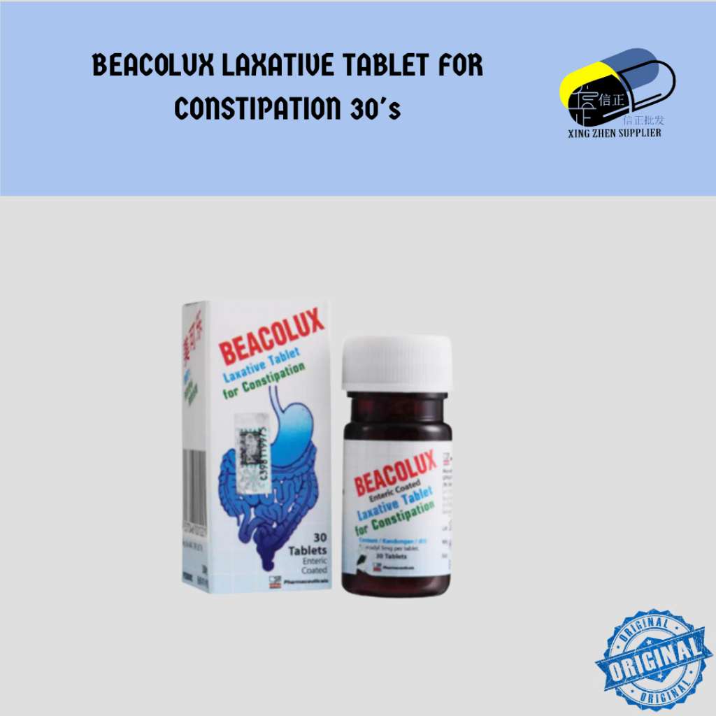 BEACOLUX LAXATIVE TABLET FOR CONSTIPATION 30's | Shopee Malaysia