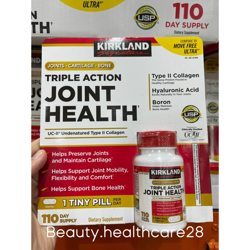 Kirkland Triple Action Join Health ( 110 Coated Tablets ) | Shopee Malaysia