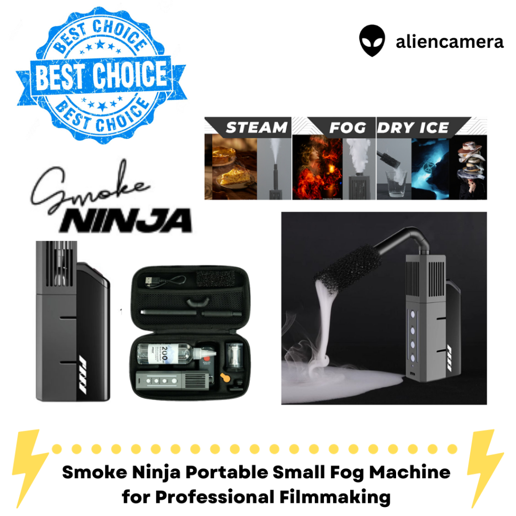 Smoke Genie Smoke Ninja Portable Small Fog Machine for Professional ...