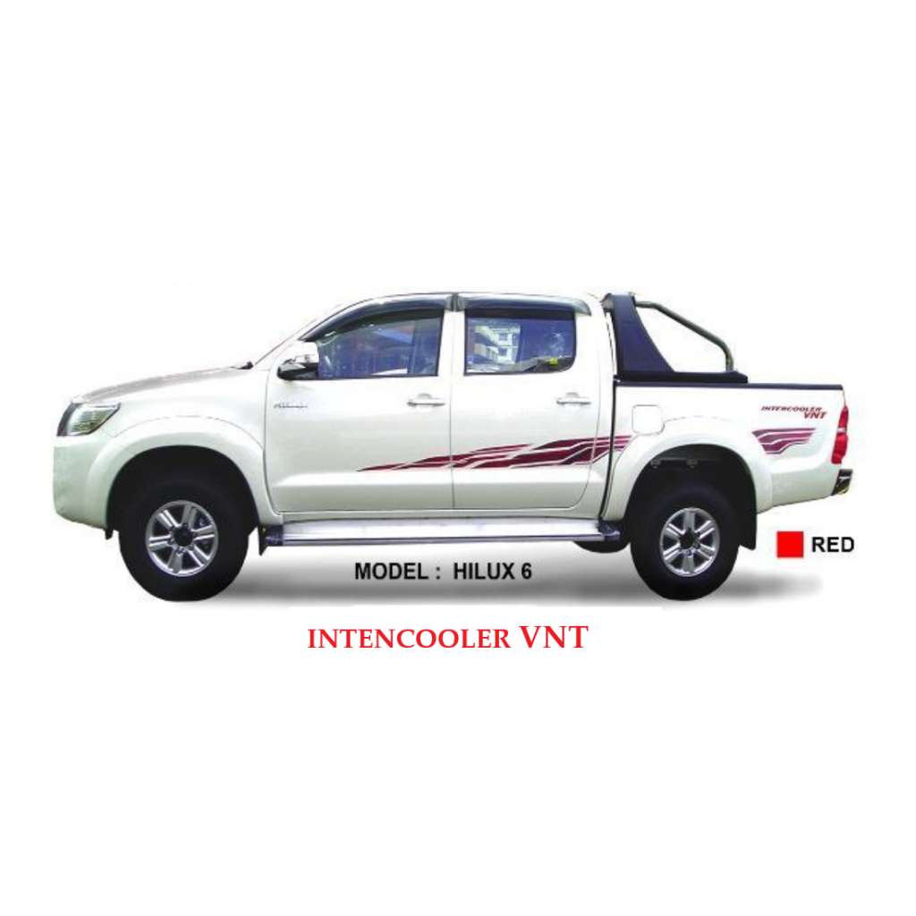 Toyota Hilux Body Sticker Car Side Body Lining Sticker Design Hilux no ...