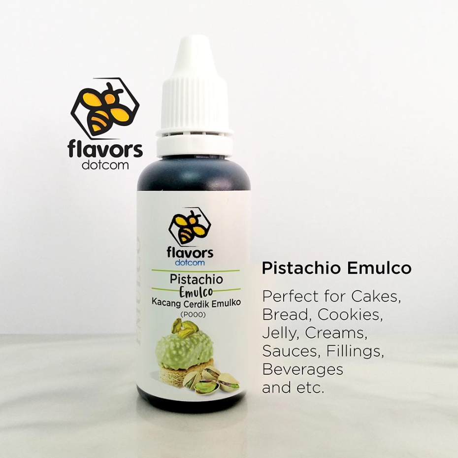 Flavors Dotcom Food Flavouring - Pistachio Emulco (45g/ 250g/ 500g/ 1KG ...