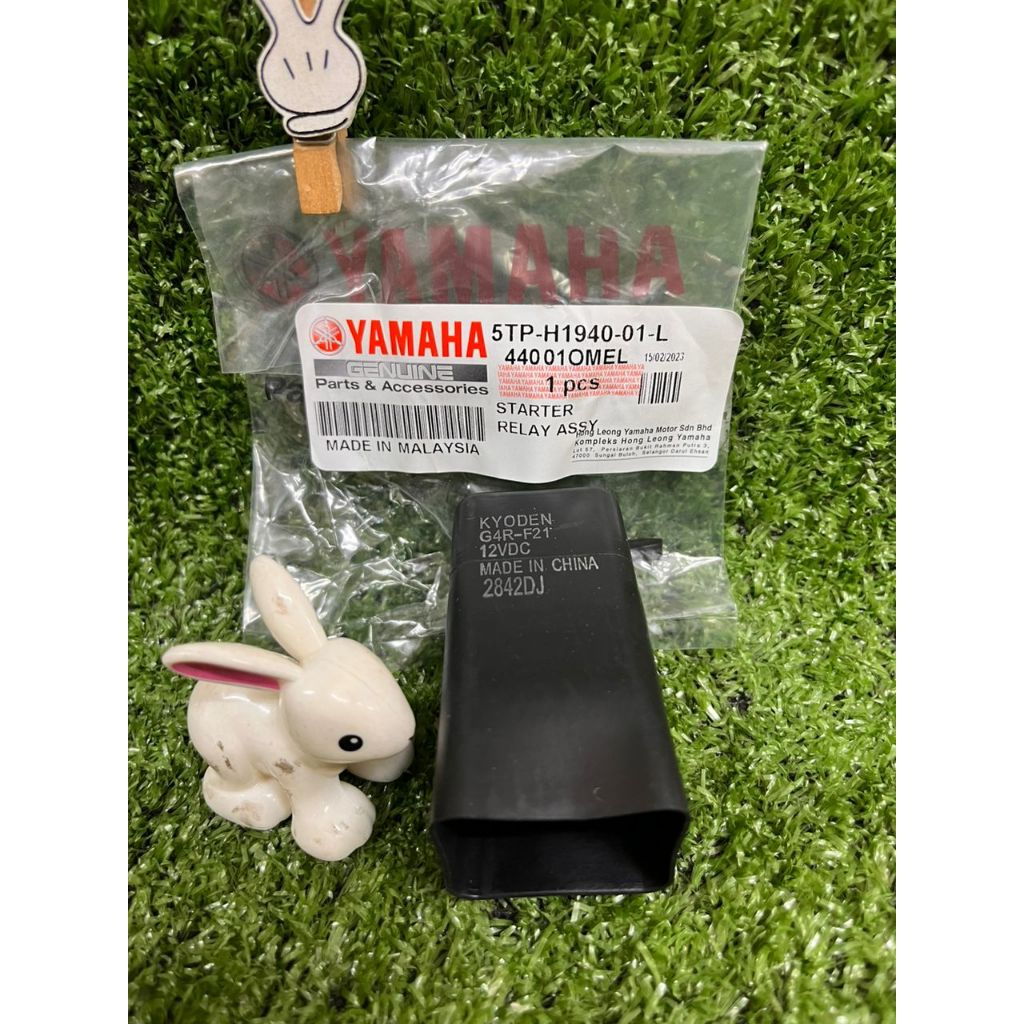 YAMAHA STARTER RELAY ASSY 5TP-H1940-00 ORIGINAL 100% JAMIN HONG LEONG ...