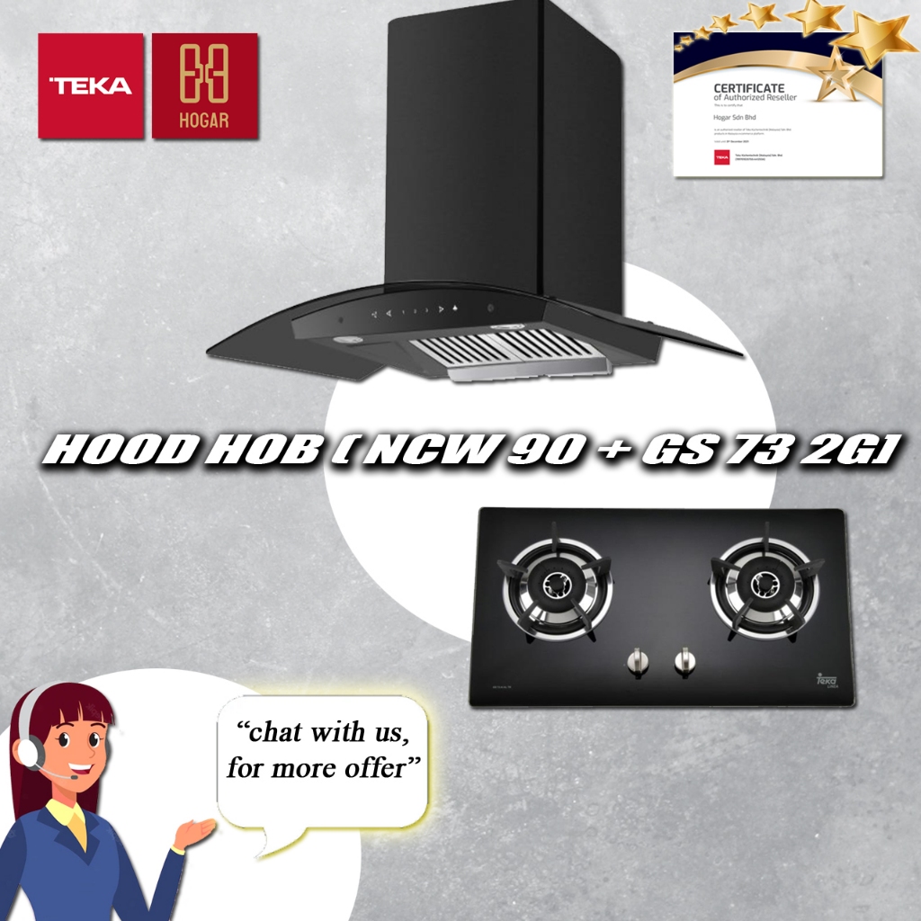 TEKA LINEA NCW 90 TO WITH GAS HOB | Teka Cooker Hood | Dapur Masak ...