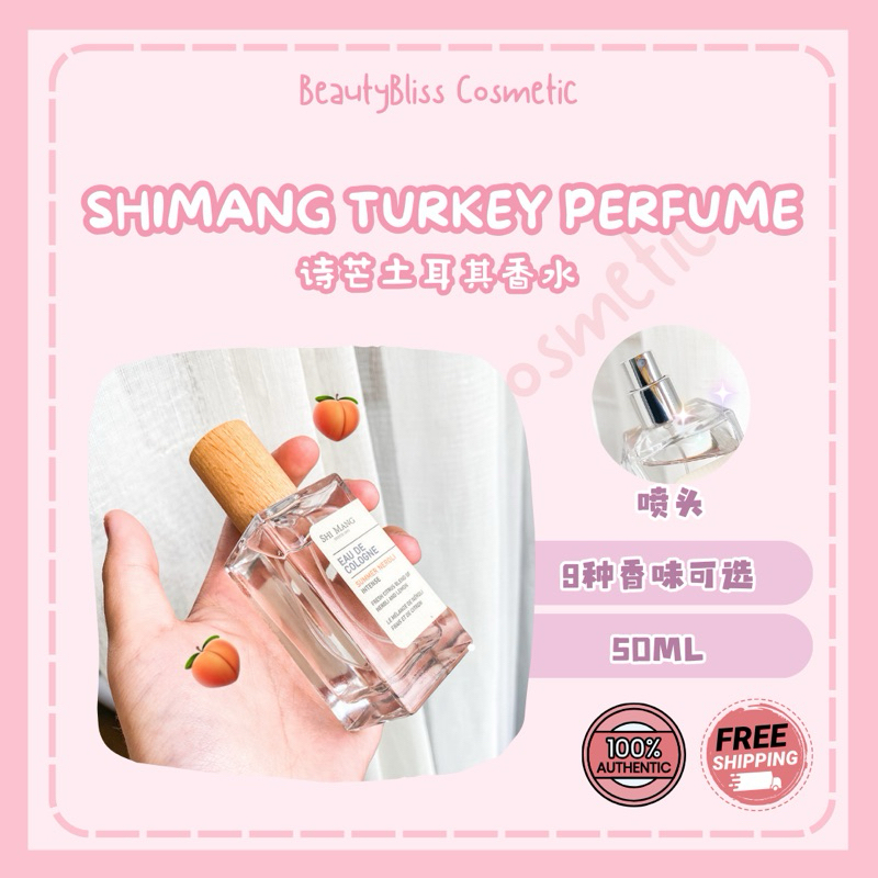 Msia readystock Shimang Turkey Eau De Cologne Perfume Minyak Wangi 50ml ...