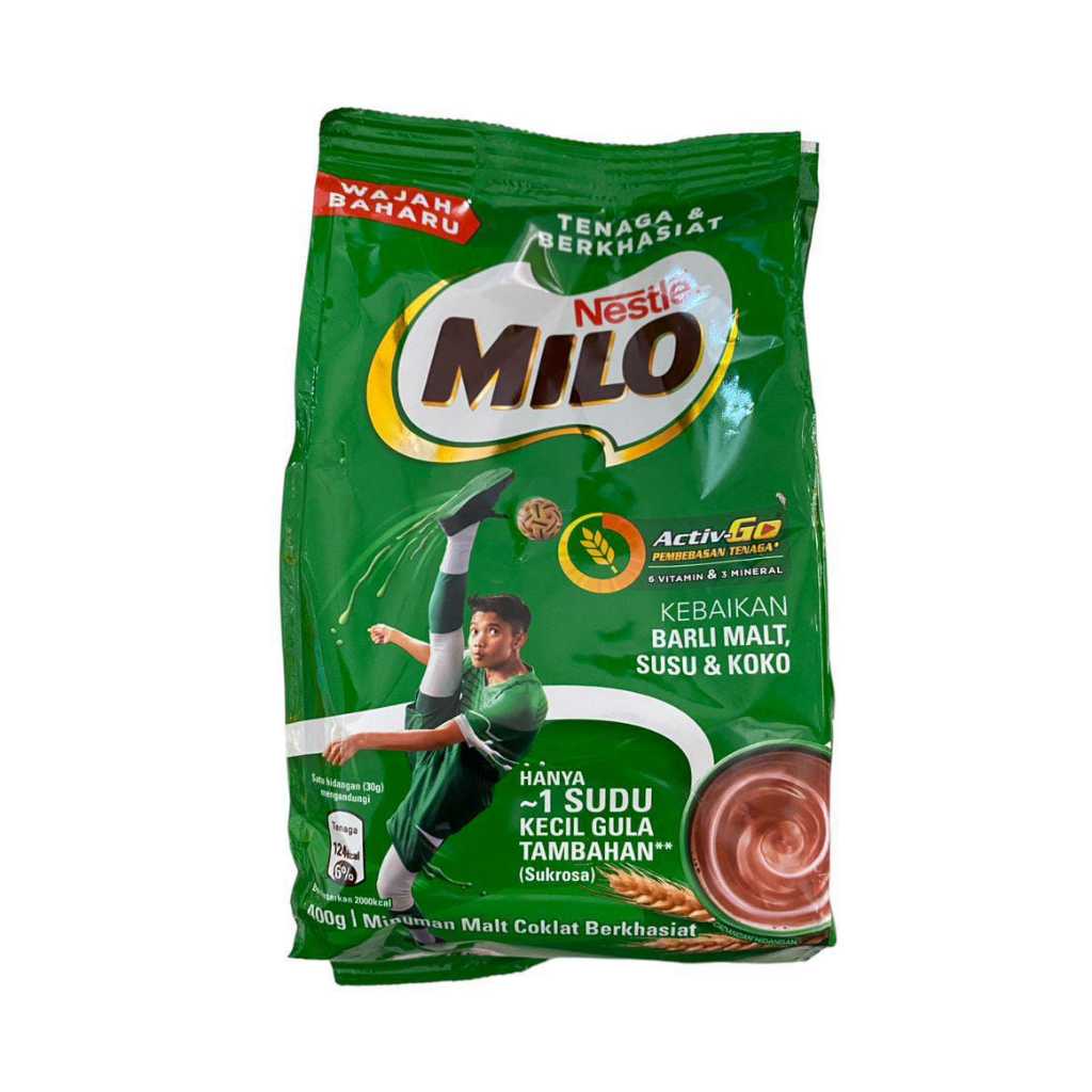 NESTLE MILO ACTIV-GO CHOCOLATE MALT POWDER (200g,400g,1kg,2kg , milo 3 in 1 (18 sticks x 33 g ...