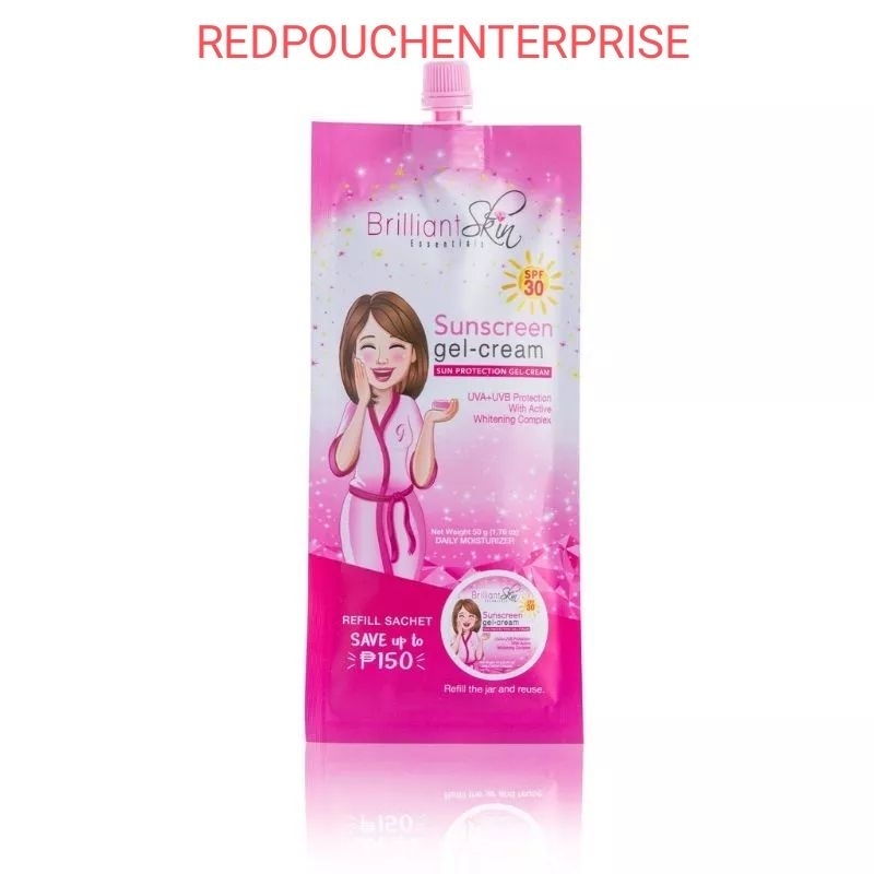 [ORIGINAL ]Brilliant Sunscreen Gel-Cream 50g | Shopee Malaysia