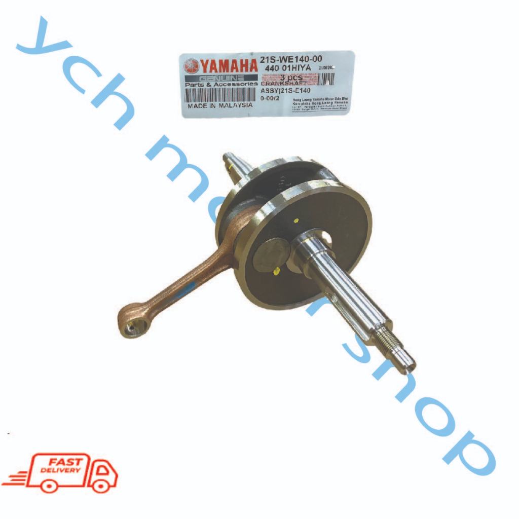 YAMAHA LC135 CLUTCH 4SPEED 100% ORIGINAL HLY YSUKU CRANKSHAFT ASSY CRANK SHAFT COMP COMPLETE ...