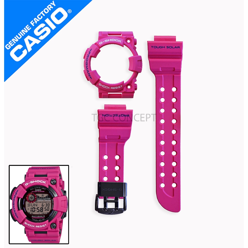 ORIGINAL BAND BEZEL REPLACEMENT PARTS G-SHOCK GWF-1000SR-4 GWF1000SR-4 ...