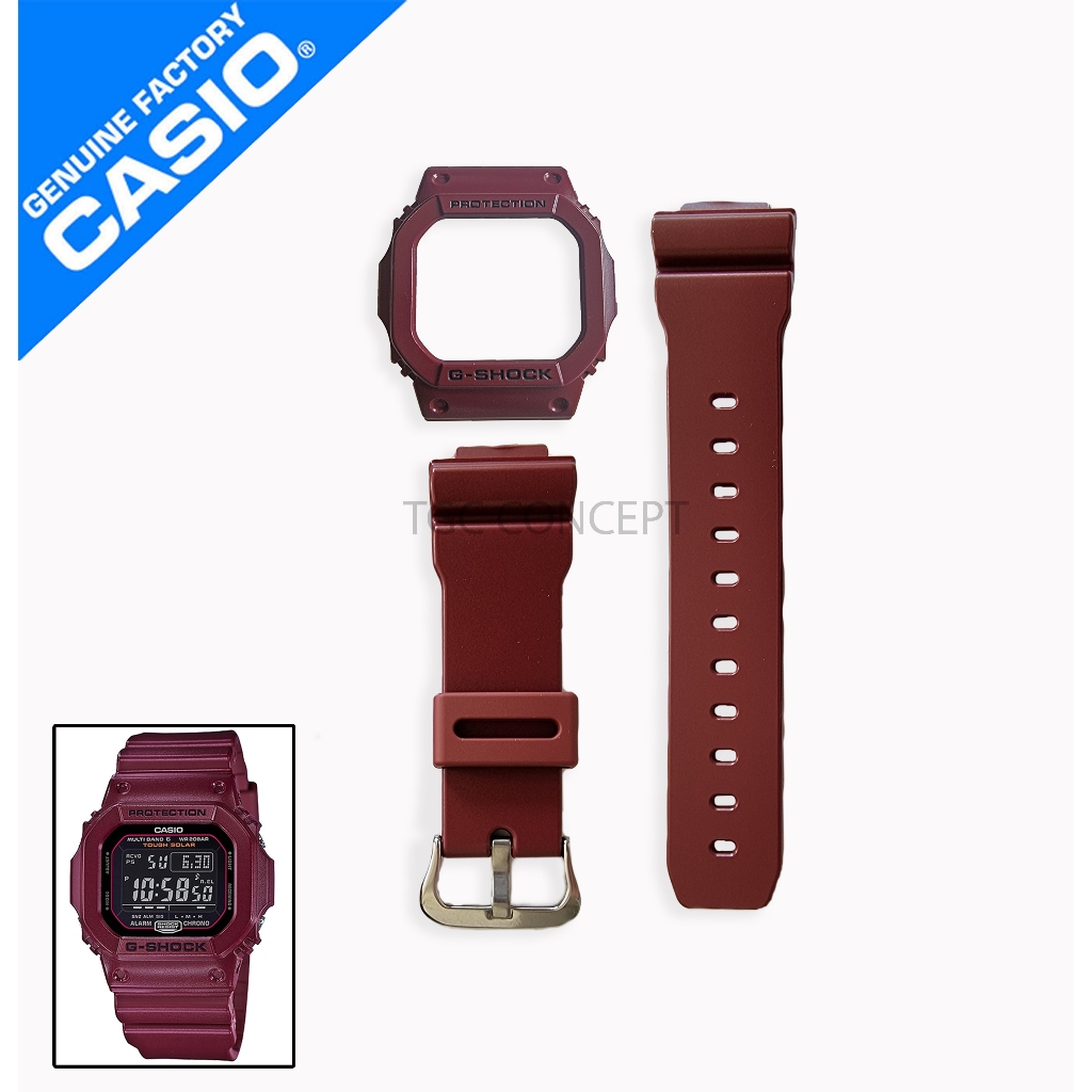 ORIGINAL BAND BEZEL REPLACEMENT PART G-SHOCK GW-M5610EW-4 GWM5610EW-4 ...