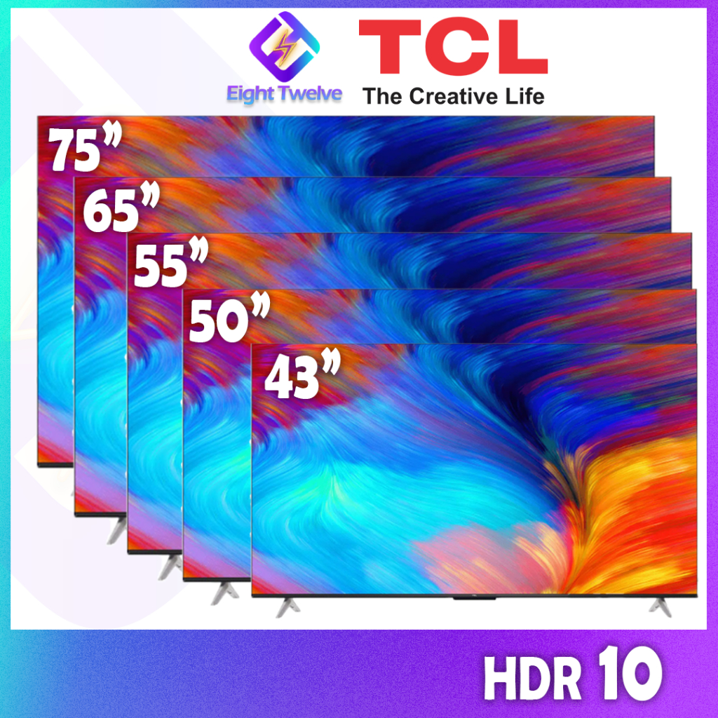 TCL 4K HDR Google TV | Dynamic Color Enhancement | P636 | Shopee Malaysia