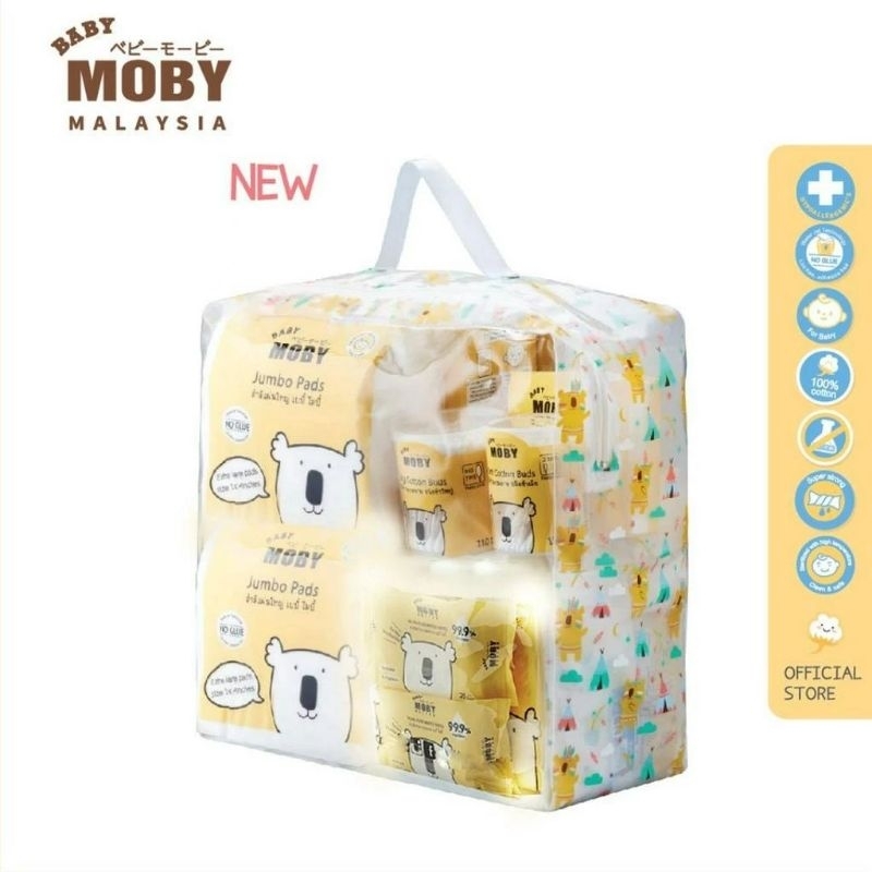 Quality Baby/New Born Gift Bag (Baby Moby) Essential Combo Set (Gift ...