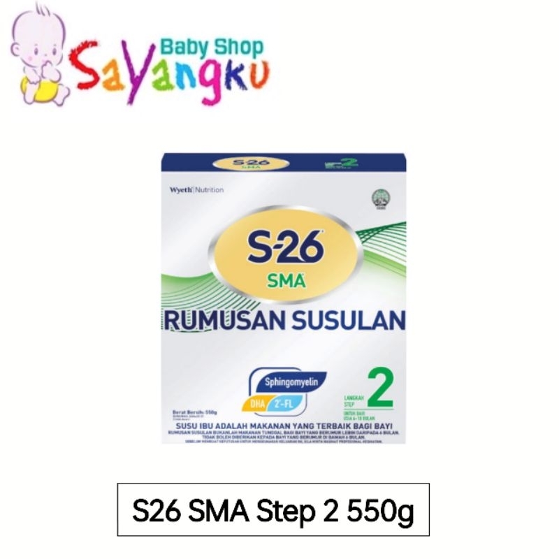 Wyeth S26 SMA Step 2 - 550g | Shopee Malaysia