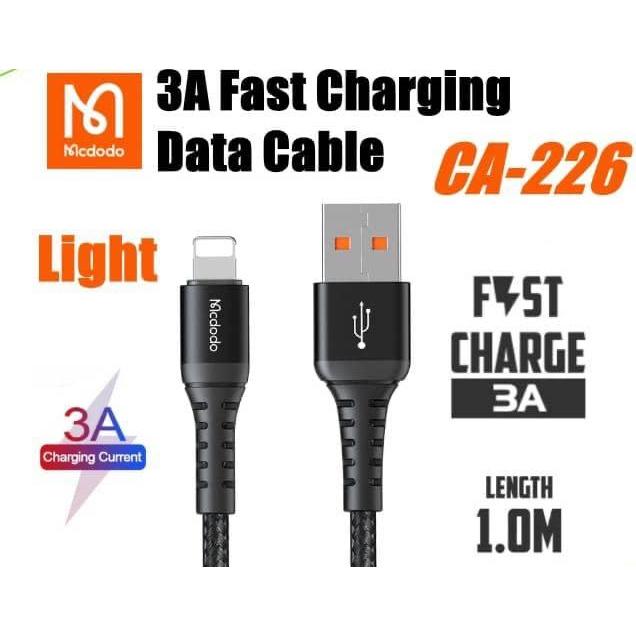 MCDODO CA-2261 / CA-2271 / CA-2281 USB Data Cable 3A QC4.0 Super Fast ...