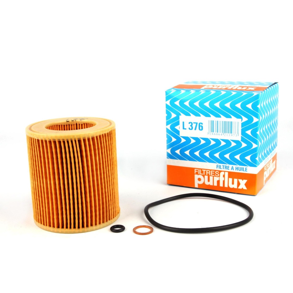 BMW PURFLUX OIL FILTER L376 E60/E63/E64/E65/E66/E67/E90/F07/F10/F30/X5 ...