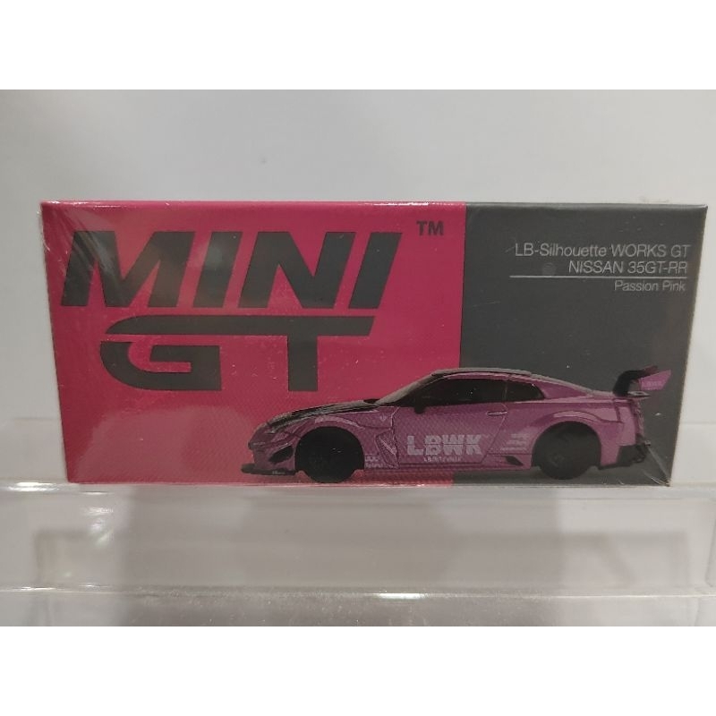 Mini GT #418 LB-Silhouette Works GT Nissan 35GT-RR (Passion Pink ...