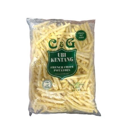 C&G SHOESTRING POTATOES 1KG, CRINKLE CUT POTATOES 1KG | Shopee Malaysia