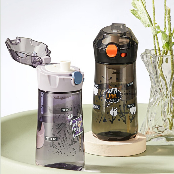 TKK 1008 Botol Air 350ML BPA FREE Tritan Botol Minuman Karakter kids Water Bottle for School ...