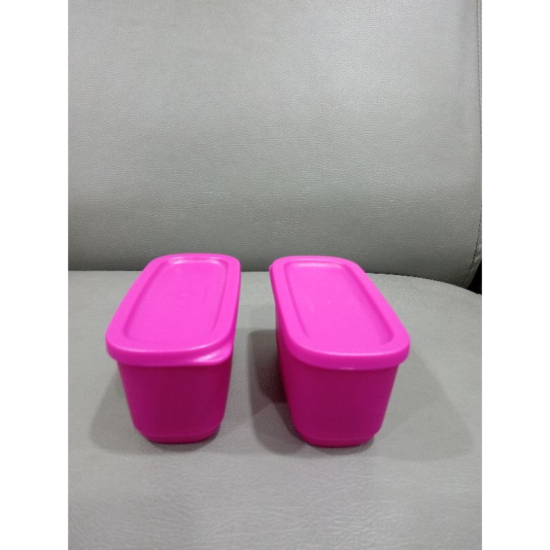 Tupperware Cubix Mini Rectangular 250ml (2pcs) | Shopee Malaysia