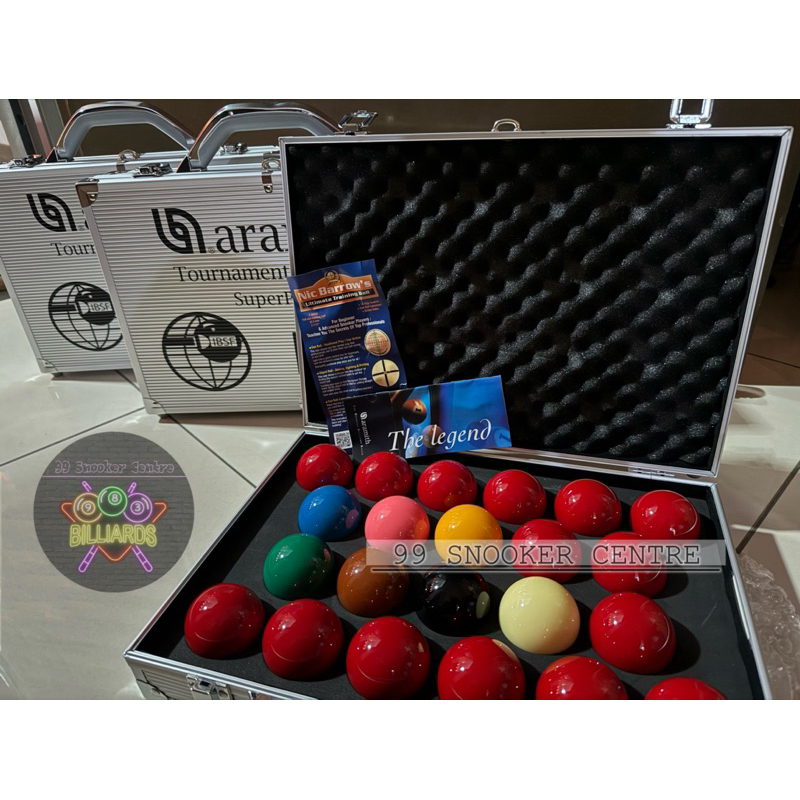 𝗔𝗿𝗮𝗺𝗶𝘁𝗵 Authentic SUPERPRO 𝟭𝗚 SNOOKER BALL Tournament Champion Snooker ...