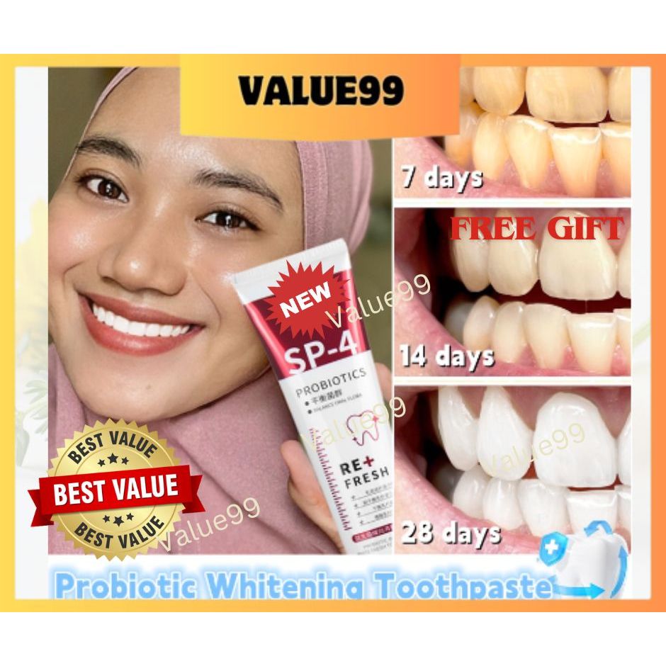 Ubat gigi SP 4 toothpaste whitening toothpaste sp4 teeth whitening ...