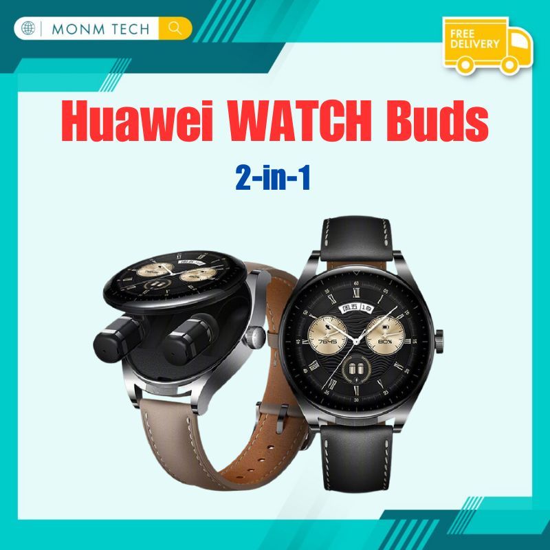 HUAWEI WATCH Buds Smartwatch | Earbuds and Watch Come into One | AI ...