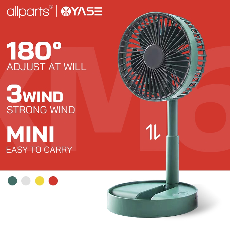 Portable Hand Kipas Table Mini Clip Fan USB Charge Battery Desk Cooling ...