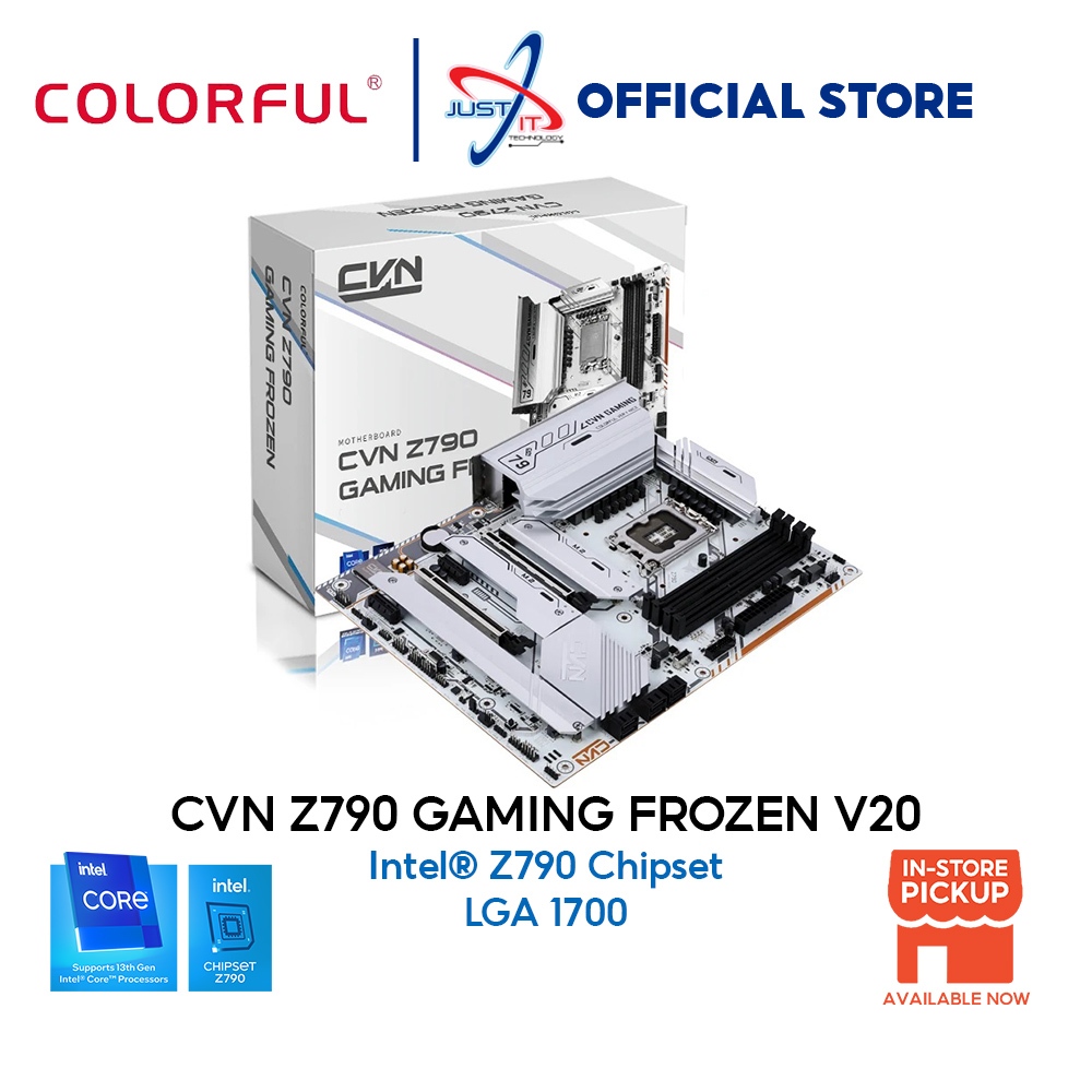 Colorful CVN Z790 Gaming Frozen V20 DDR4 LGA 1700 Motherboard | Shopee ...