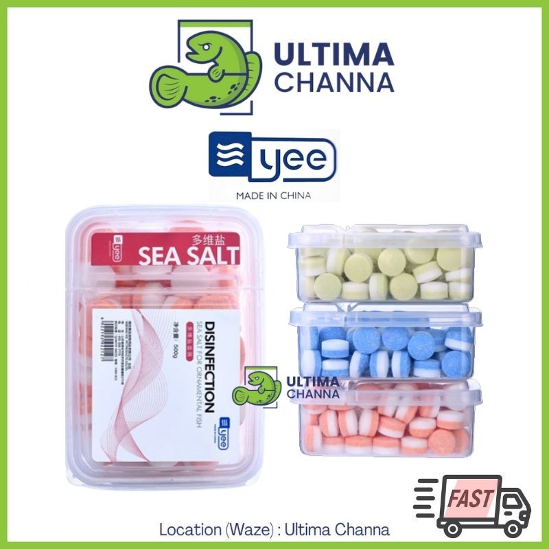 YEE Aqua Salt Mineral Soluble Sea Salt - Multifunction Quarantine ...