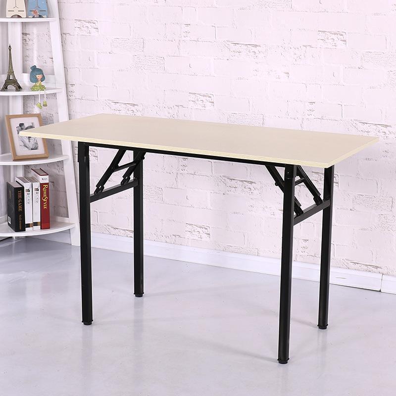 Simple Office Table Foldable Computer Desk Dining Table Heavy Duty ...