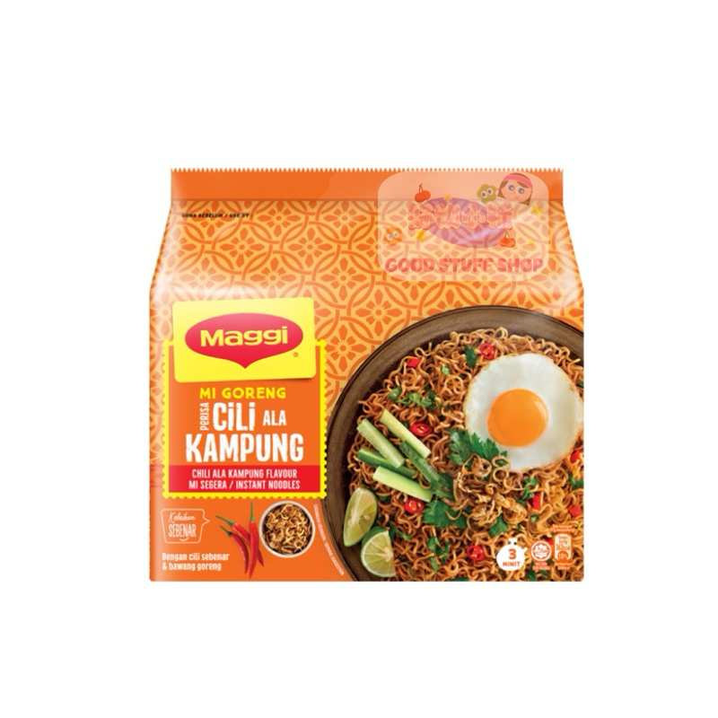 Maggi Mi Goreng Cili ala Kampung(5x77g) | Shopee Malaysia