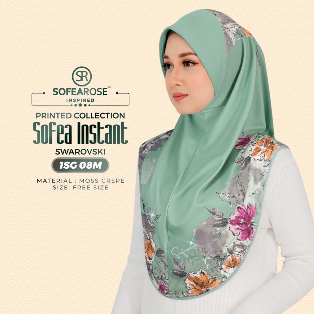 Tudung Sarung Sofearose Printed Ready Stock [RA PART 1] | Shopee Malaysia