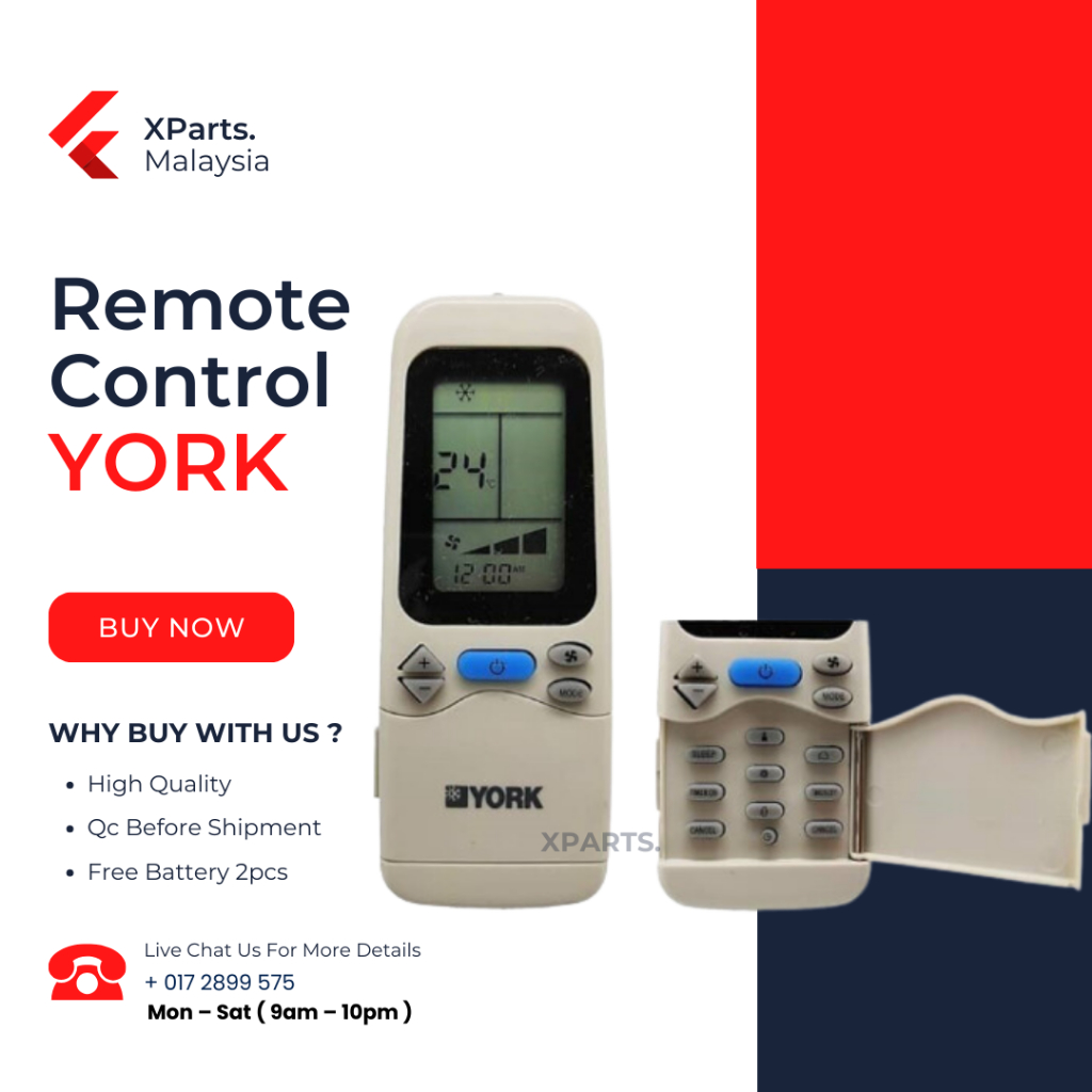 York Air Conditioner Remote Control 【🔥READY STOCK🔥FAST SHIPPING🔥 ...