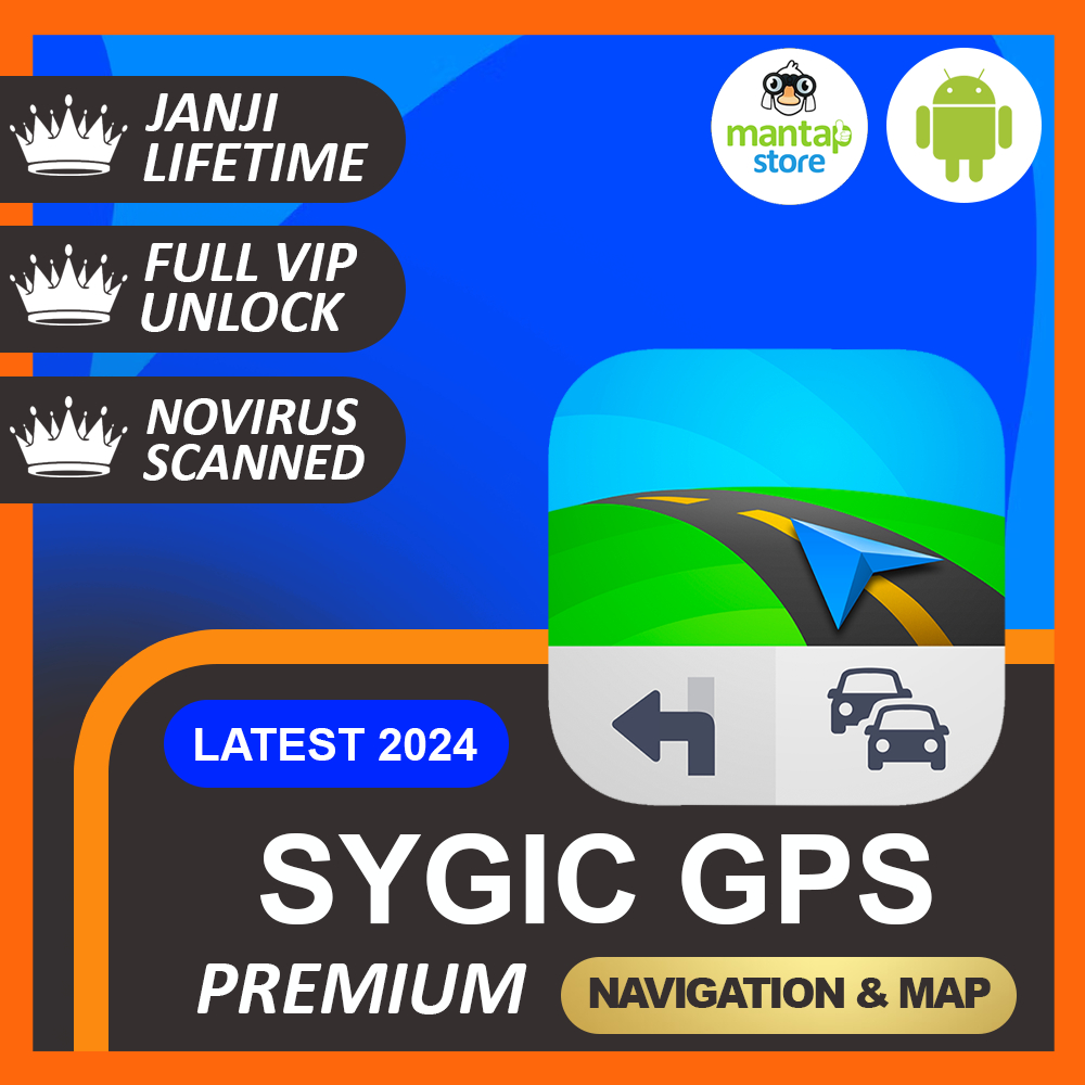 Sygic GPS Premium 📱[ LIFETIME PREMIUM]📱[NO VIRUS]📱[100% WORKING] | Shopee Malaysia