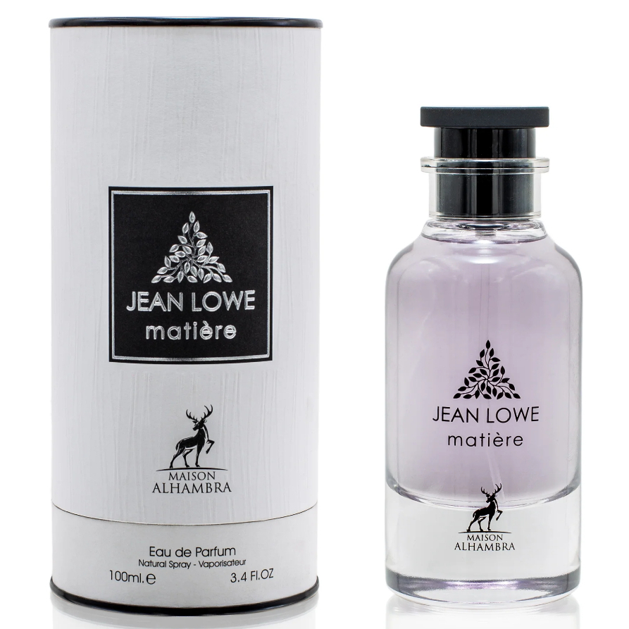 100% Original, Jean Lowe Matiere BY MAISON ALHAMBRA Eau de Parfum 100ml ...