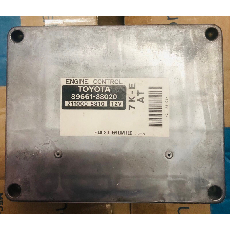 Toyota Unser 7K Auto Engine Ecu (89661-38020) | Shopee Malaysia
