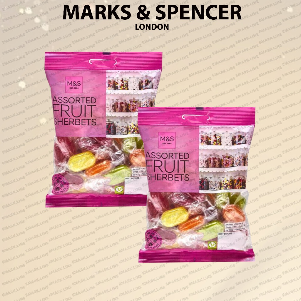 🌟M&S Marks & Spencer Assorted Fruit Sherbets (Single Pack) | Shopee ...