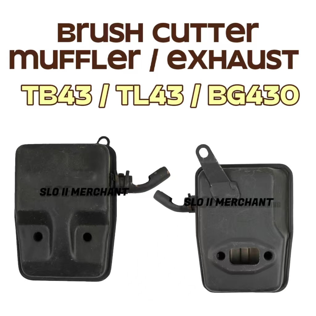 BRUSH CUTTER MUFFLER TL43/TB43/TU43/BG430 / ENZOS MESIN RUMPUT TL43/TB43/TU43/BG430 | Shopee ...