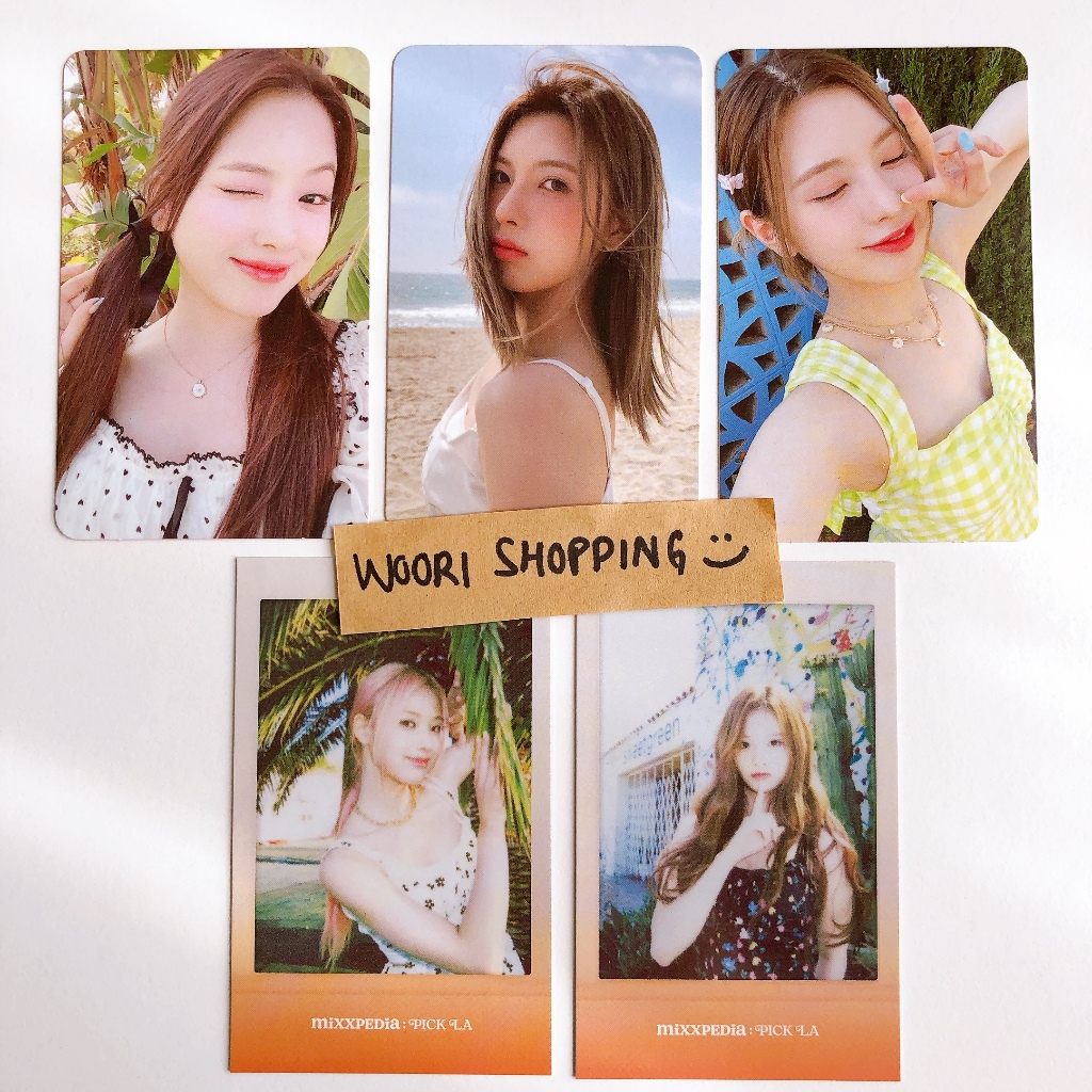 NMIXX 1st Photobook MIXXPEDIA : PICK LA Official POB Photocard Sullyoon ...