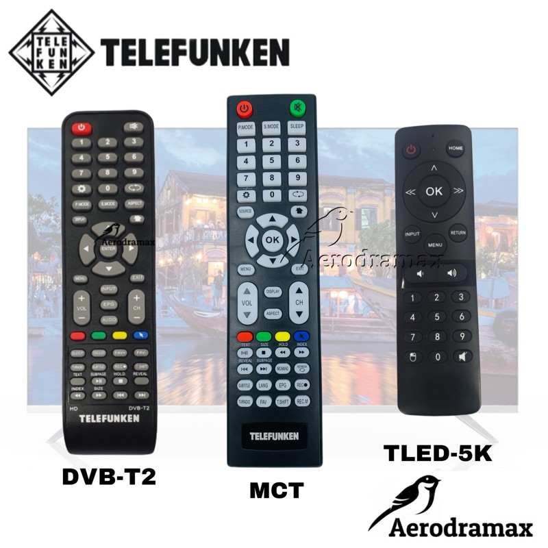 TELEFUNKEN TV REMOTE CONTROL ORIGINAL | Shopee Malaysia