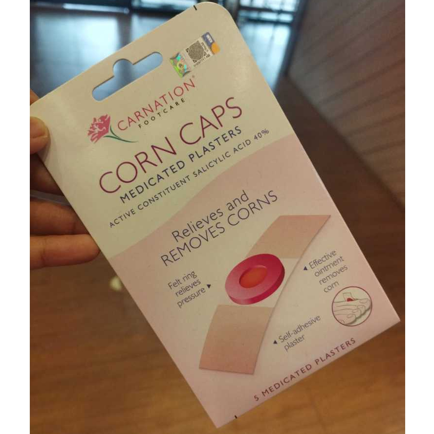 Carnation Corn Caps 5‘s 除鸡眼药 (Plaster ketuat) | Shopee Malaysia