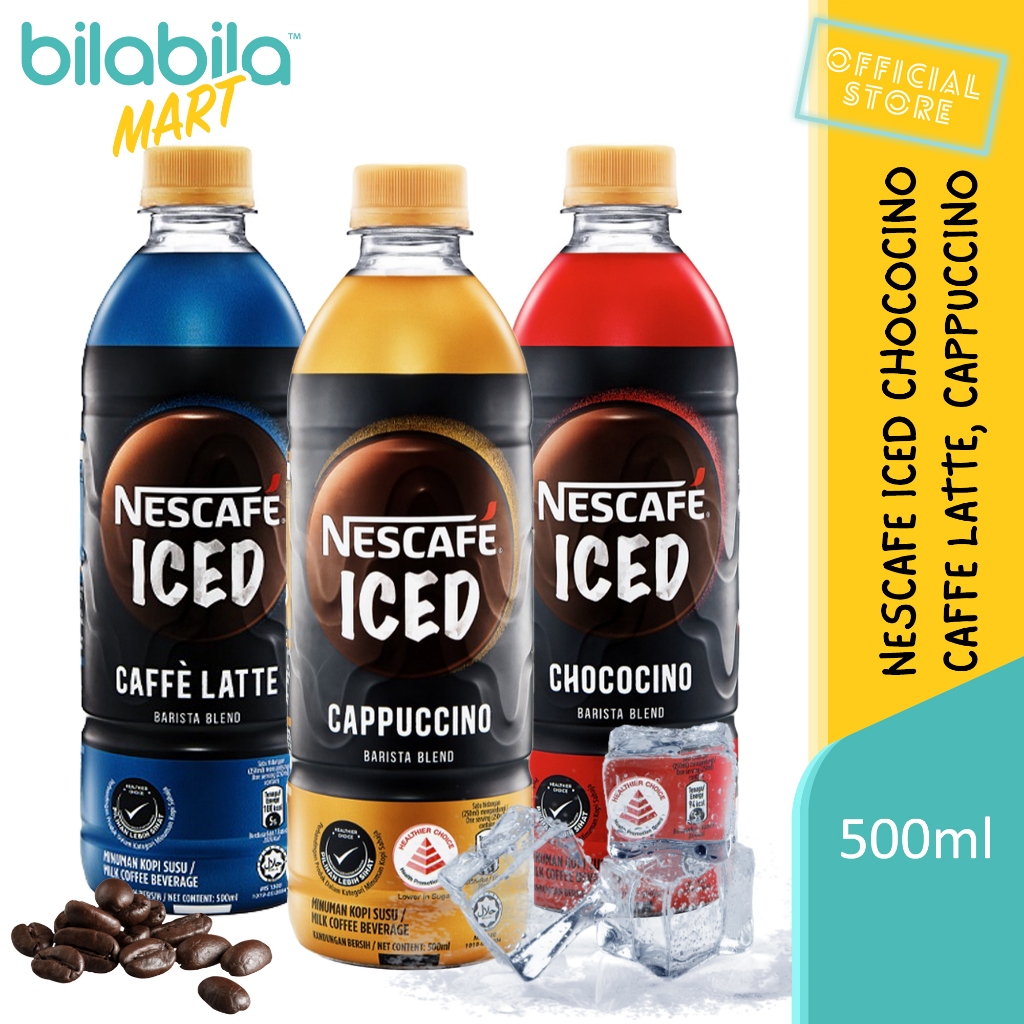 NESCAFE Iced Coffee Drink (Caffe Latte / Cappuccino / Chococino) Kopi ...