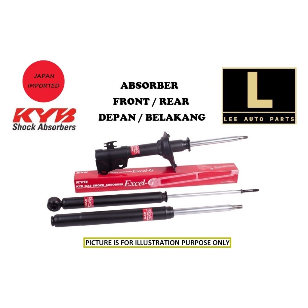 ABSORBER KAYABA JAPAN TOYOTA RAV4 ACA30 ACA36 *2WD* ABSORBER MADE IN ...