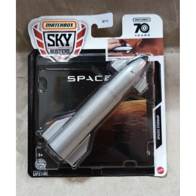 Matchbox Sky Busters SpaceX Starship | Shopee Malaysia